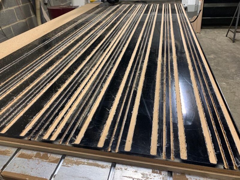 Gloss Laminated MDF Lightbox Cut and Fabricated - Masters CNC