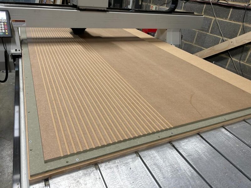 18mm MDF MR Grooved panels for doors - Masters CNC